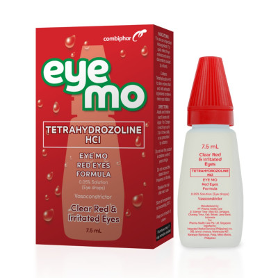 Eye Mo Red Eyes Formula Product Information | The Filipino Doctor